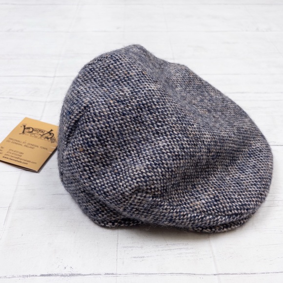 Hanna Hats | Accessories | Nwt Hanna Hats Tweed Wool Flat Cap Newsboy ...